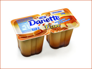 Danette aposta em formatos diferenciados e lança dois Flans