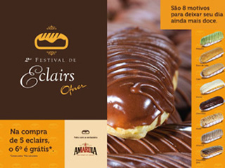 Para o 2º Festival de Eclairs a Ofner lança eclair especial de Amarula