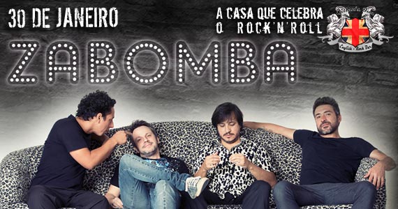 Show da banda Zabomba anima a noite de sexta-feira no Gillans Inn