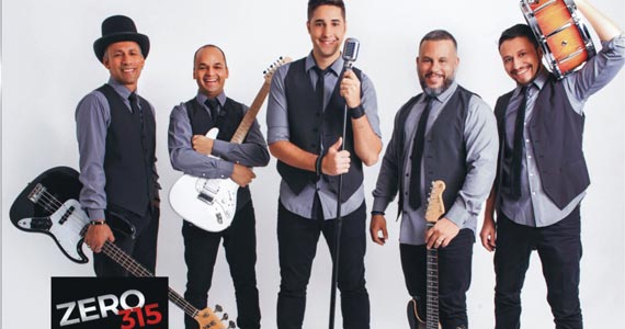 Banda Zero 315 comanda a noite com pop rock animando a noite do ...