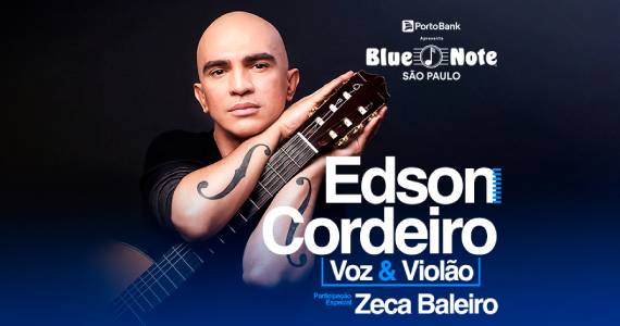 Edson Cordeiro no Blue Note São Paulo