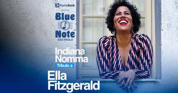 Indiana Nomma em tributo a Ella Fitzgerald no Blue Note São Paulo