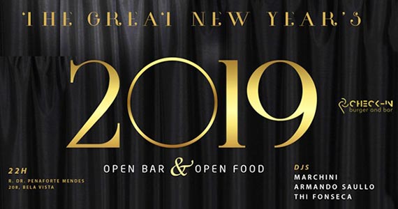 Check-in Burger and Bar realiza festa de Réveillon