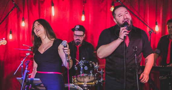 Show da banda The Ambervision no Bourbon Street Music Club