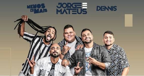 Jorge e Mateus, Dennis Dj e Menos é Mais no Ibirapuera